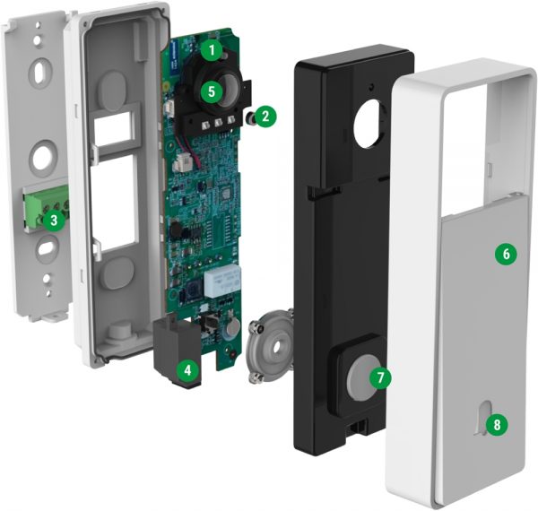 Comelit Visto Wi-Fi Video Intercom Kit - For Electric Gates