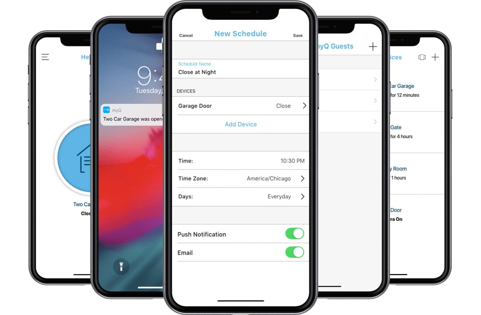 Chamberlain myQ App - Smart & Secure Centre