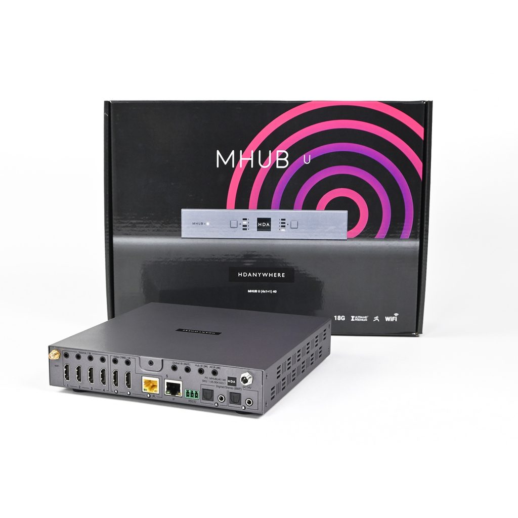 HDANYWHERE - MHUB U (4x1+1) - Smart & Secure Centre