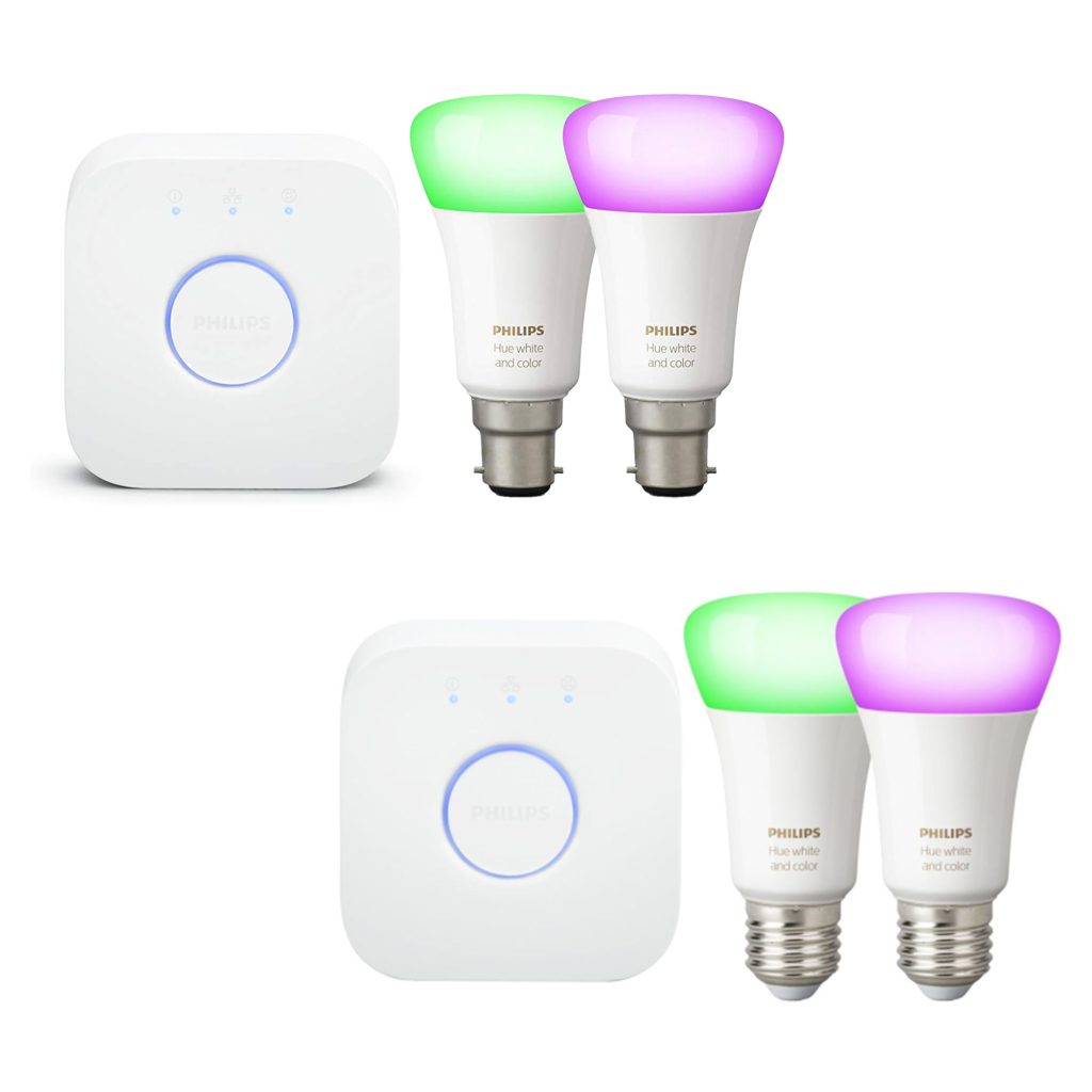 Philips Hue - White and Colour Ambiance Starter Kit Smart - Secure