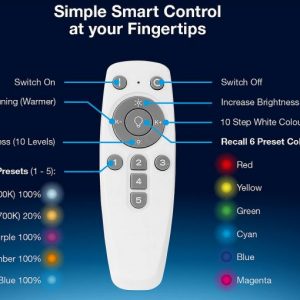 Aurora AOne Bluetooth Smart Remote Controller with Batteries - Smart ...