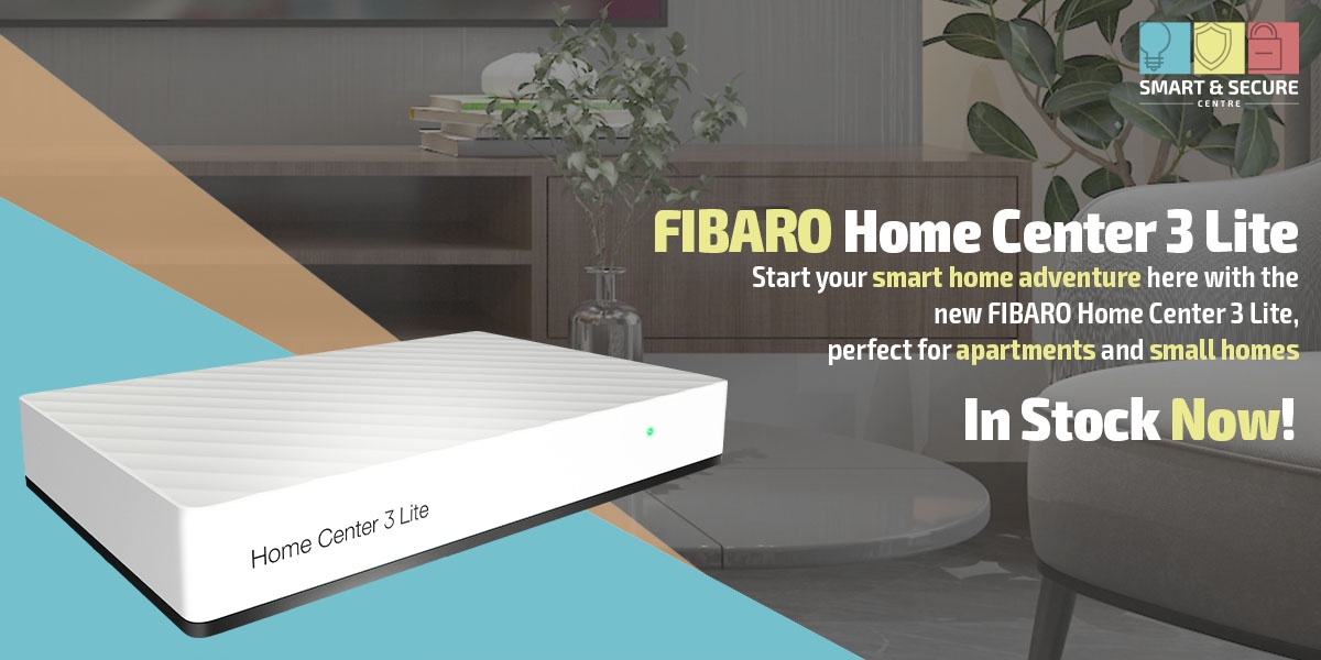 FIBARO Home Center 3 Lite - Now Available! - Smart & Secure Centre