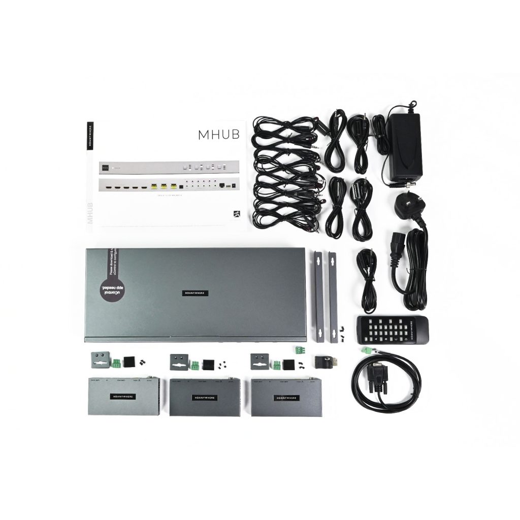 HDANYWHERE - MHUB U (4x3+1) 18G - Smart & Secure Centre