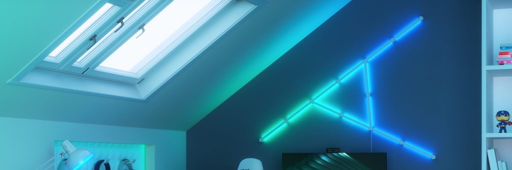 Nanoleaf Lines Starter Kit (9 Light Bars) - Smart & Secure Centre