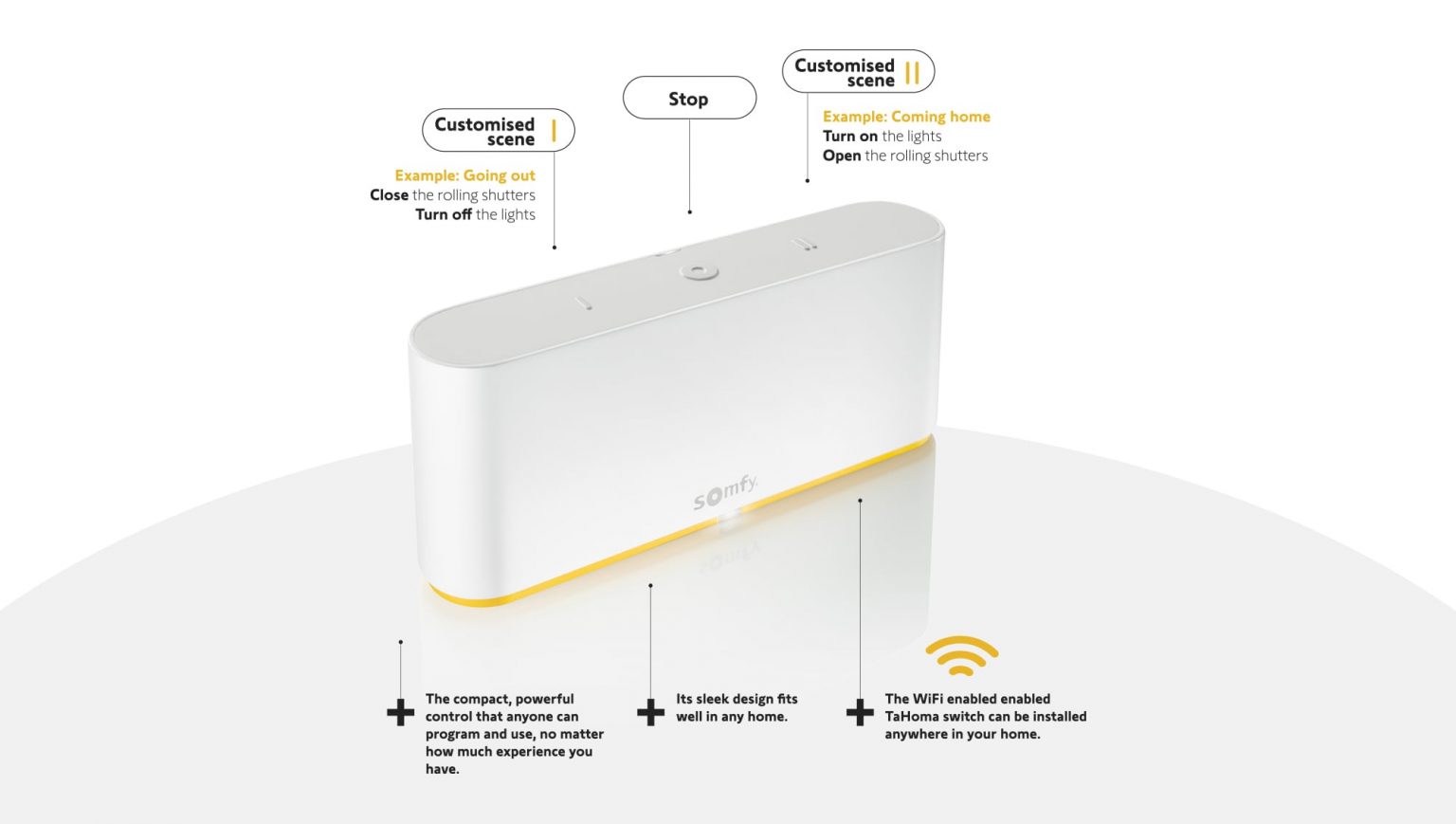 Somfy TaHoma® Switch Smart Home Hub - Smart & Secure Centre