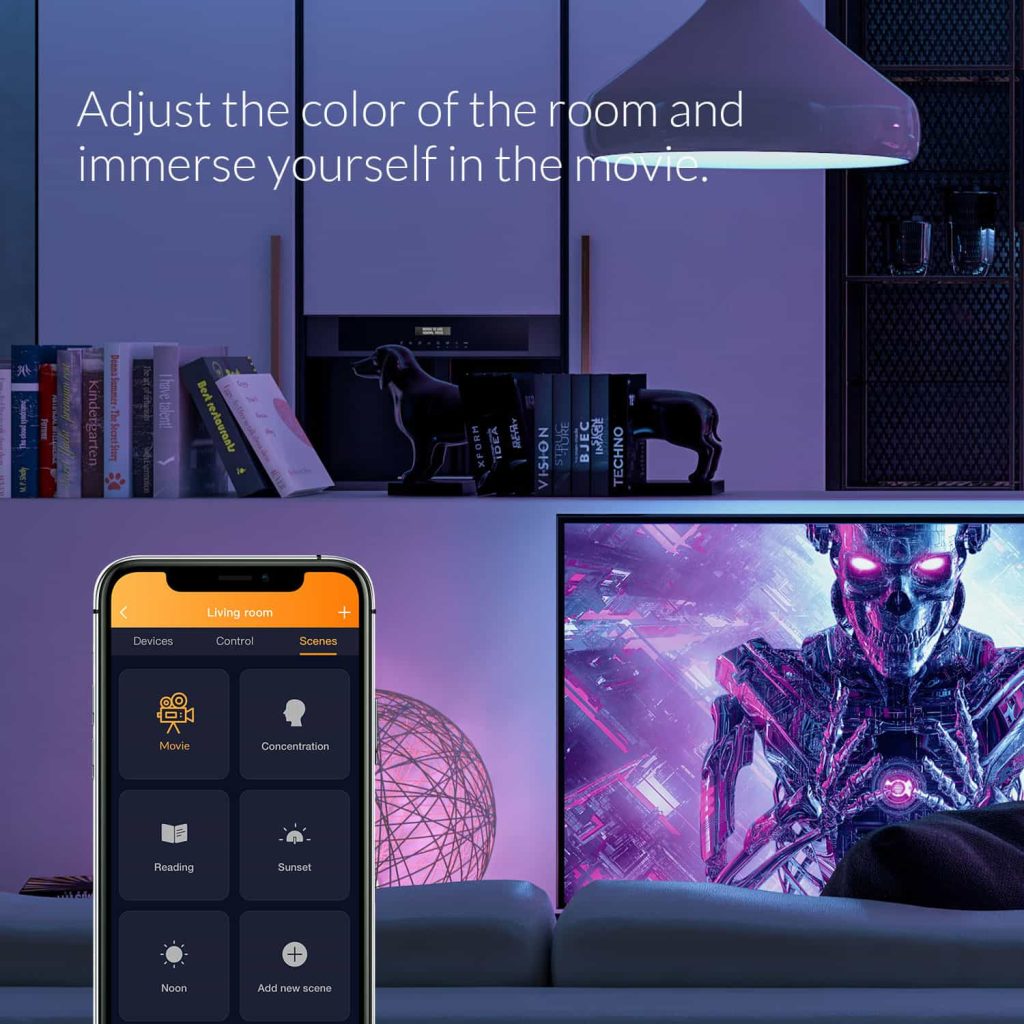 AduroSmart ERIA E27 Bulb - Tuneable Colour - Smart & Secure Centre