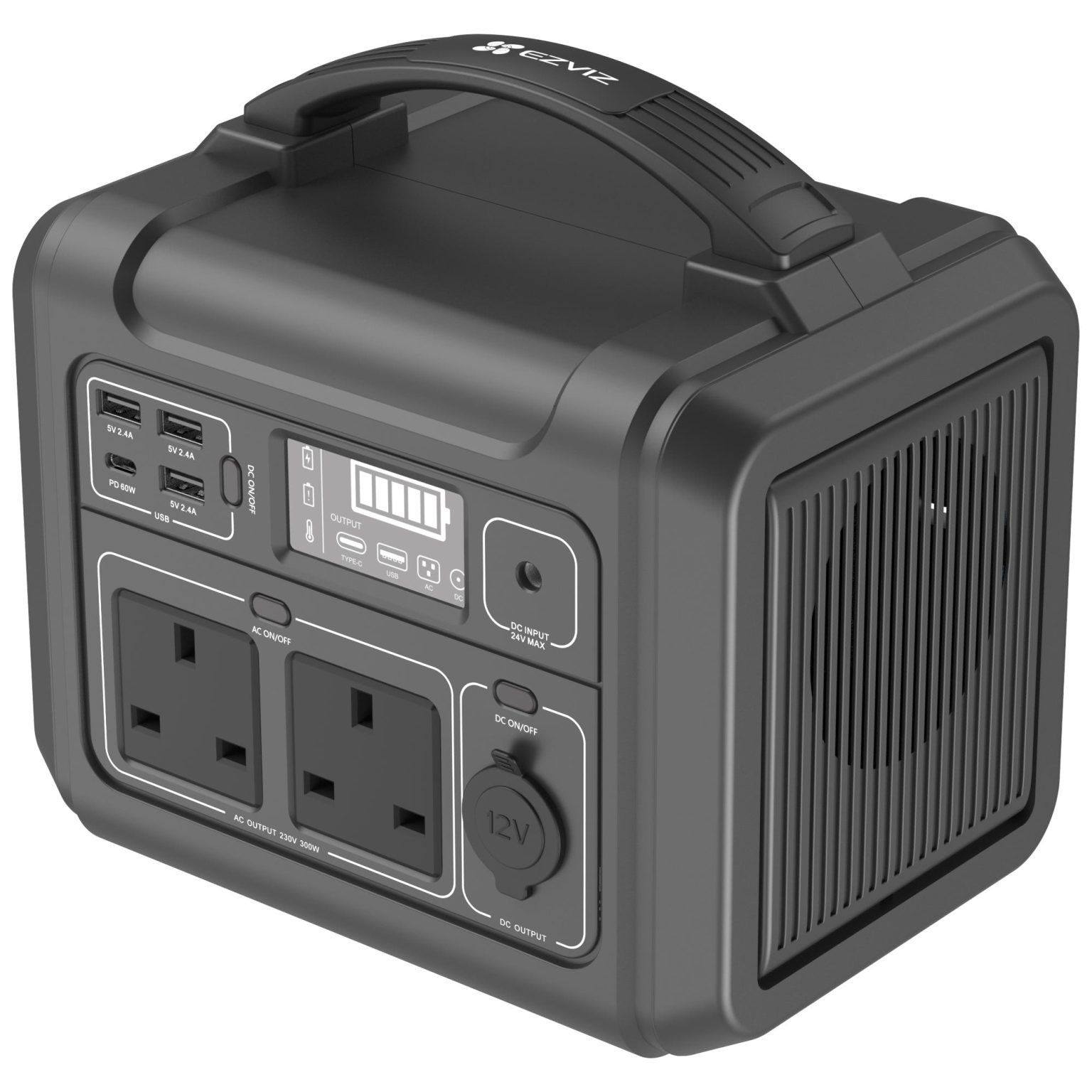 EZVIZ PS300 Portable Power Station - Smart & Secure Centre