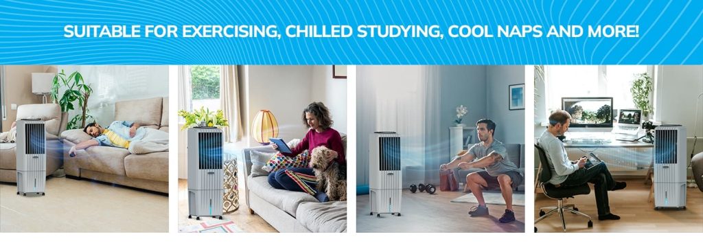 Symphony Diet 22i - Portable Evaporative Air Cooler - Smart & Secure Centre