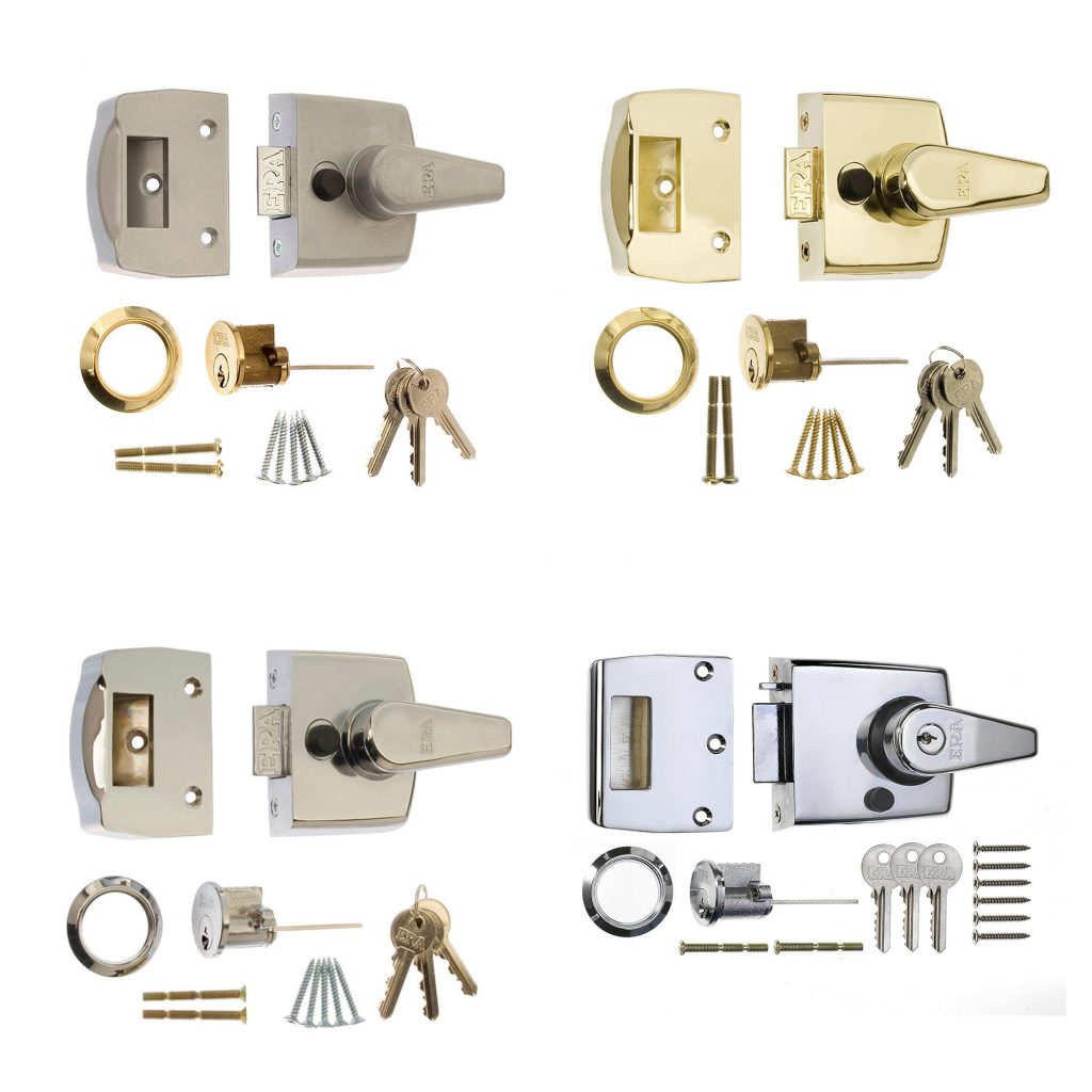 ERA Double Locking Nightlatch Door Lock (40 / 60mm Backset) - Smart ...