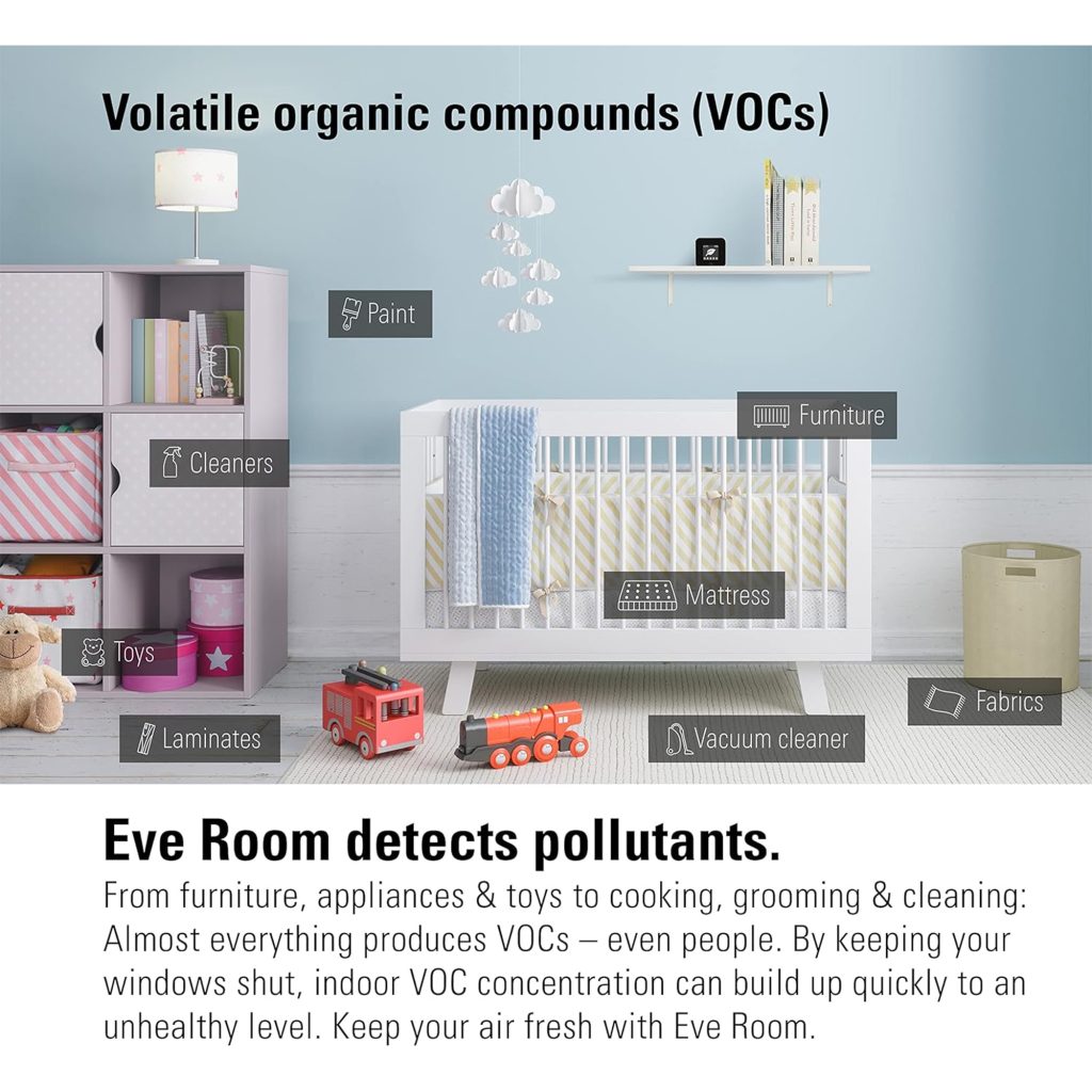 Eve Room - Indoor Air Quality Monitor - Smart & Secure Centre