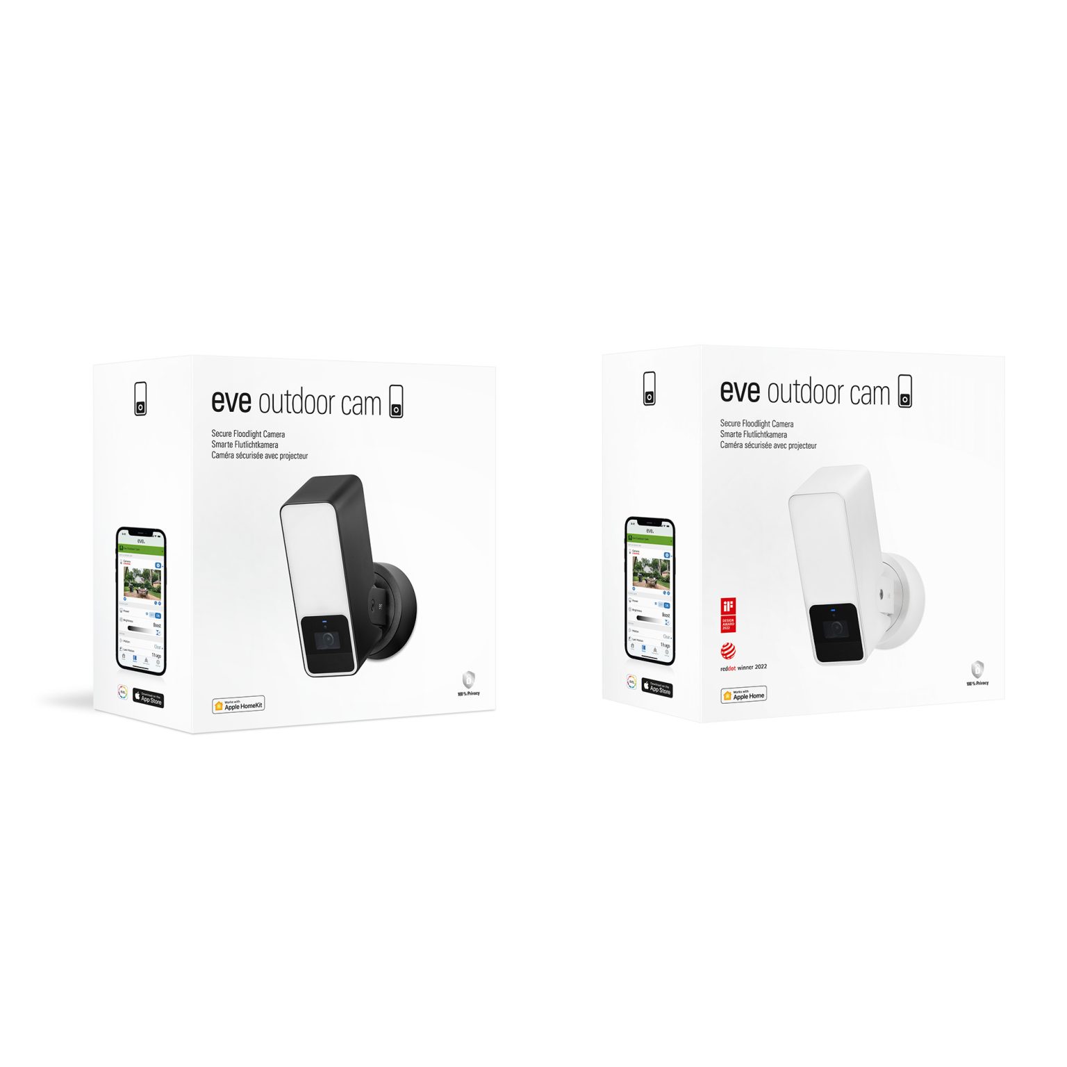 Eve Outdoor Cam - Secure Floodlight Camera - Smart & Secure Centre