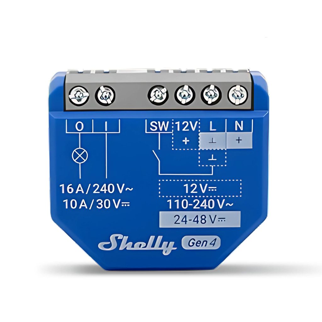 Shelly 1 Gen4 Smart Relay - Smart & Secure Centre