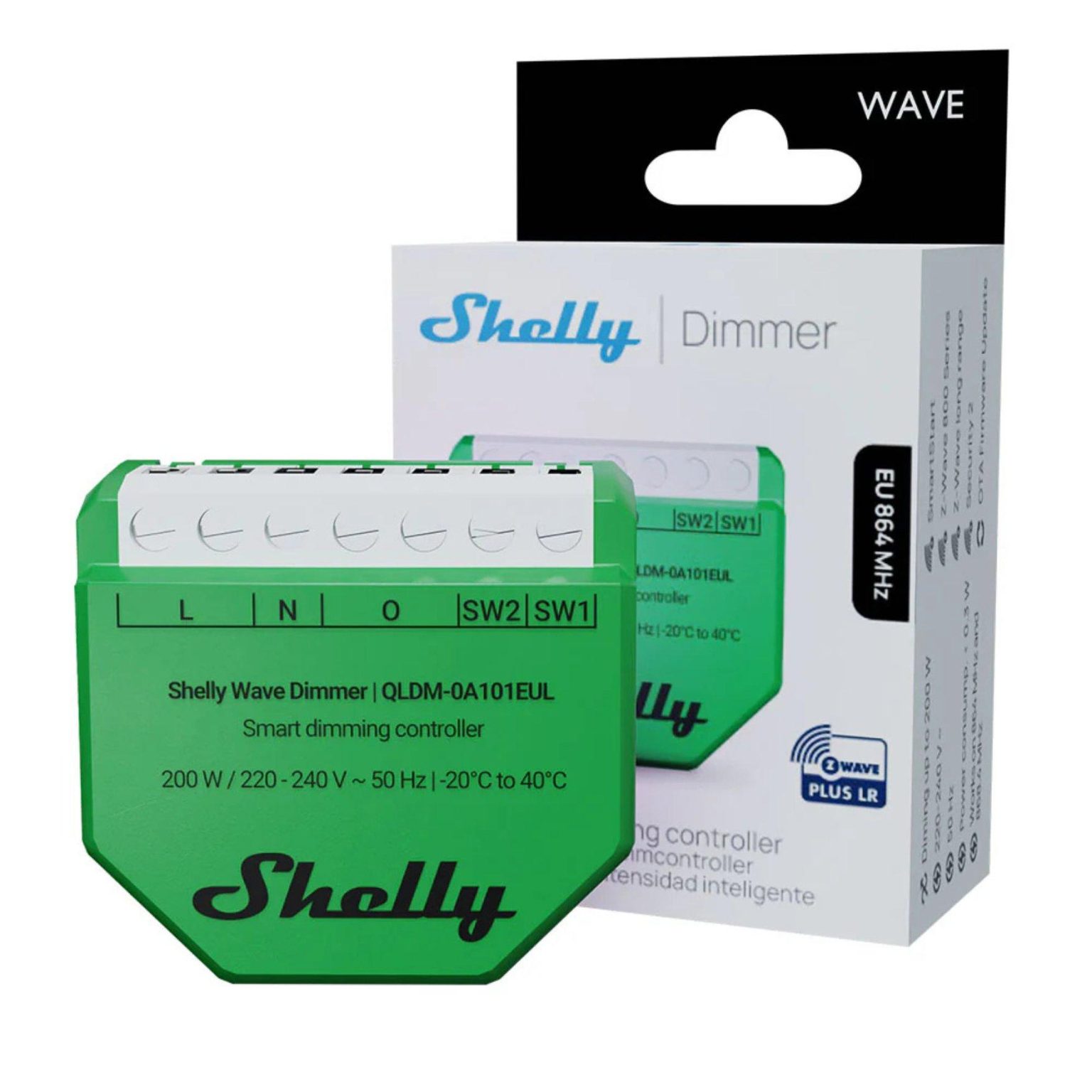 Shelly Wave Dimmer Z-Wave Dimming Relay - Smart & Secure Centre
